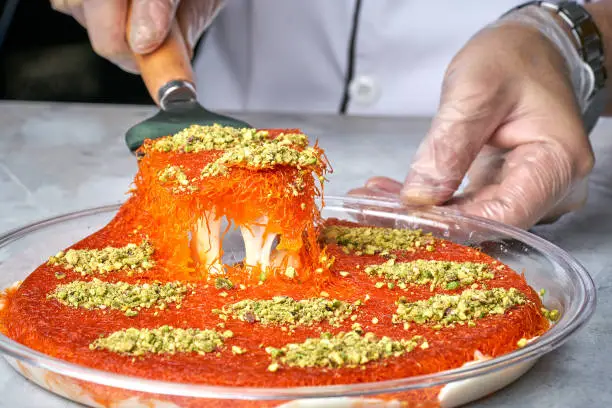 What is Kunafa – Complete Recipe with Ingredients – Step by Step ...